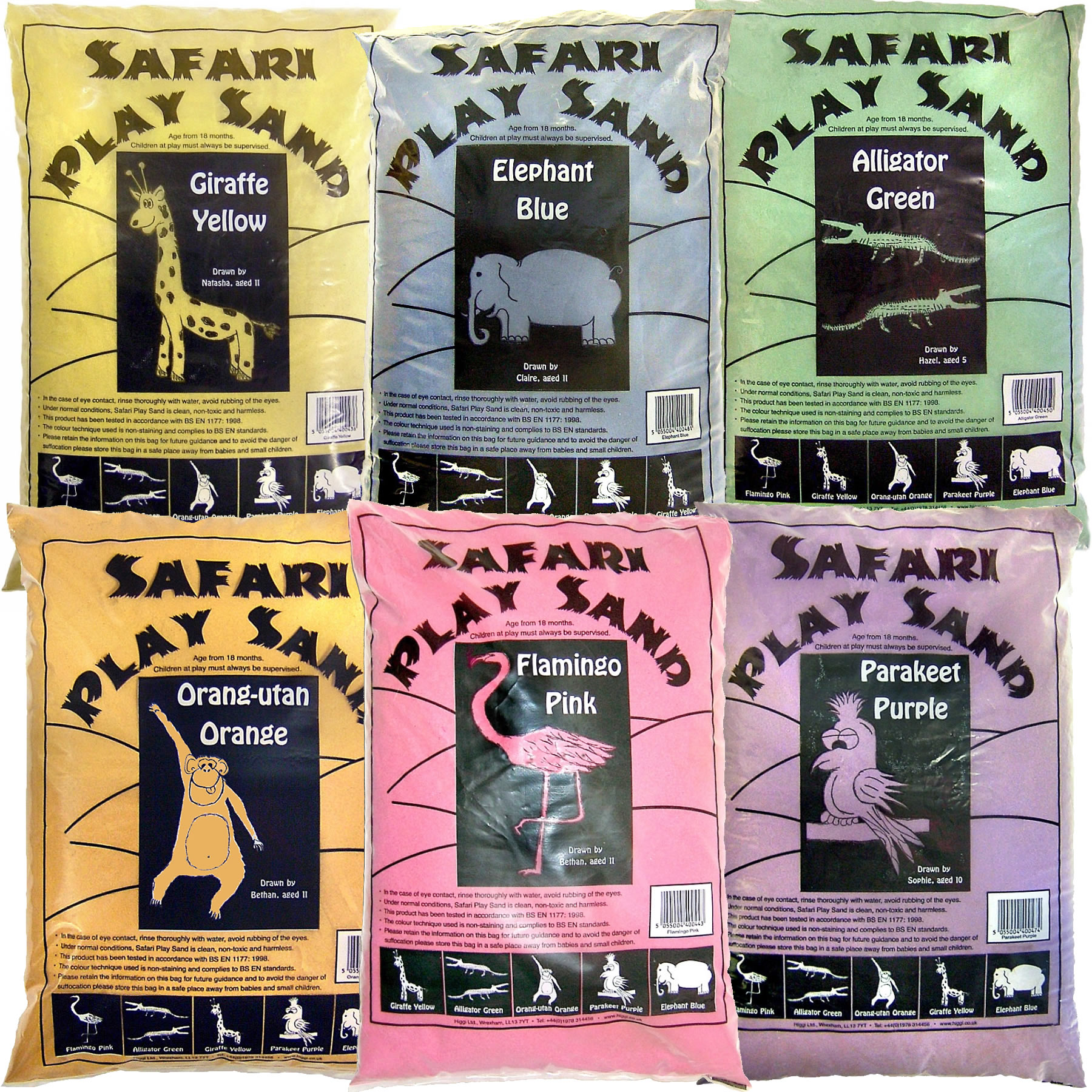 Safari Play Sand - Orang-utan Orange - The Surfacing Store